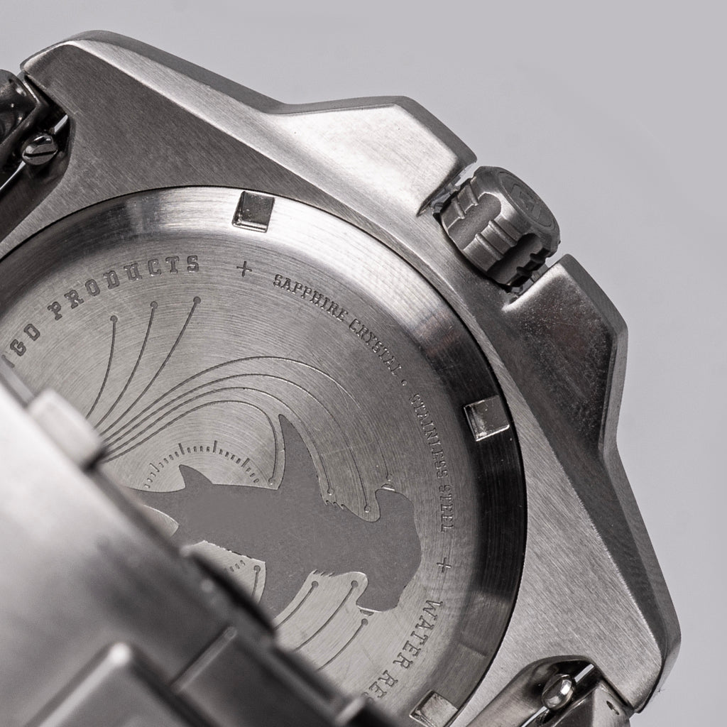 DV-02 - AUTOMATIC DIVE WATCH WITH METAL BRACELET - Dango Products