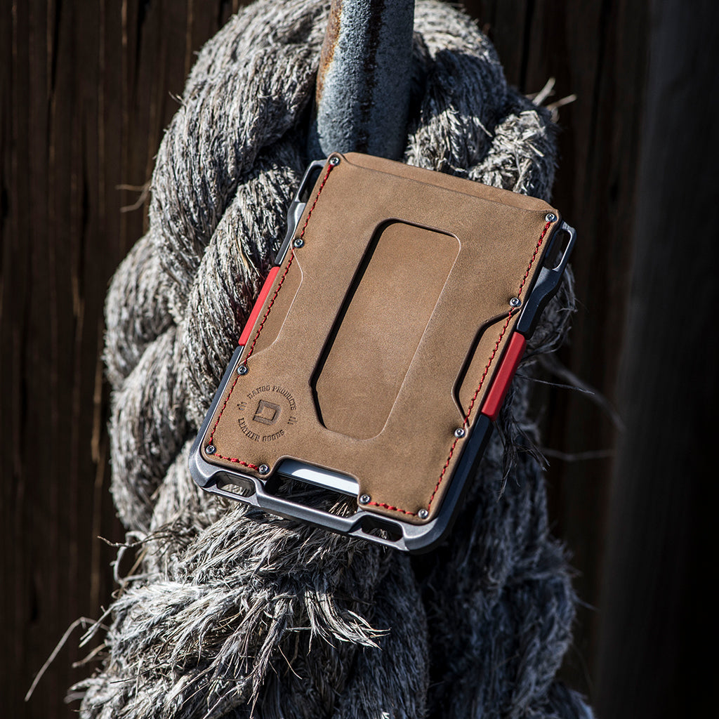 M1 MAVERICK™ WALLET - SPECIAL EDITION - SLATE GREY - SINGLE POCKET LEA ...