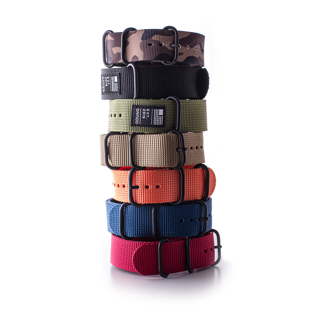ONE-PIECE DANGO NYLON WATCH STRAP - Dango Products