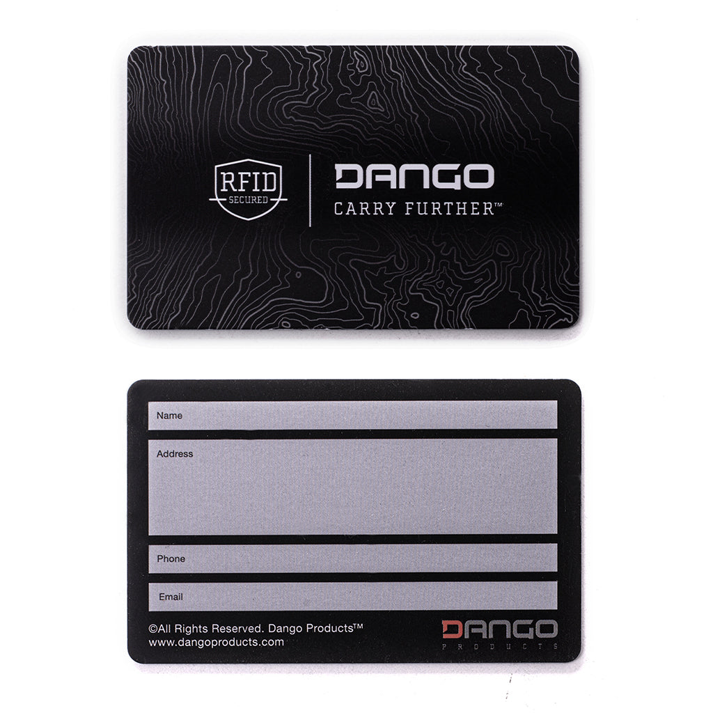 RFID SECURED CARD (2 PACK) - Dango Products