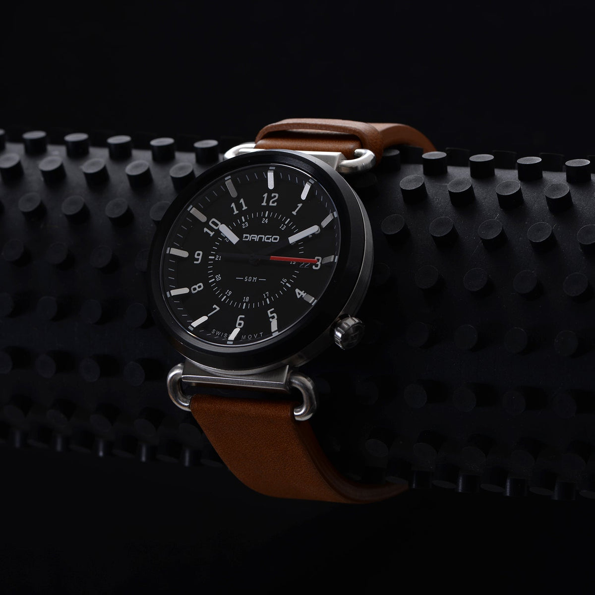 TK-01 - TREK WATCH WITH HORWEEN LEATHER STRAPS - Dango Products